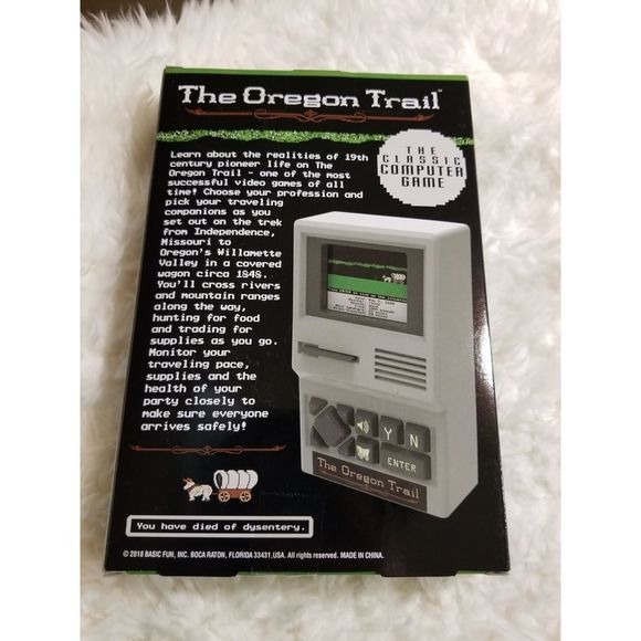 Toys | Oregon Trail Handheld Trending Retro Game | Poshmark